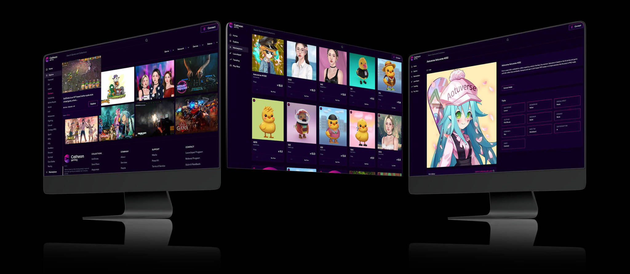 Catheon Ecosystem - Catheon Gaming | Bringing blockchain entertainment to the masses